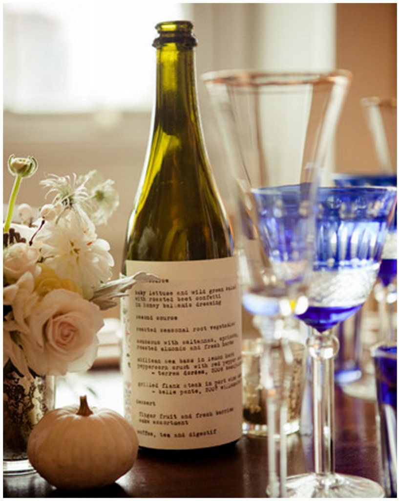 Un peu d'originalité dans la présentation de vos menus | Marianik